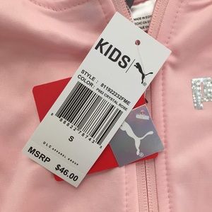 Puma | Jackets & Coats | Puma Cute Pink Sparkly Jacket | Poshmark